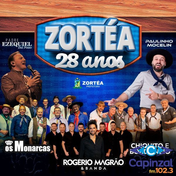 Rádio Capinzal - Zortéa define shows da programação dos 28 anos de ...